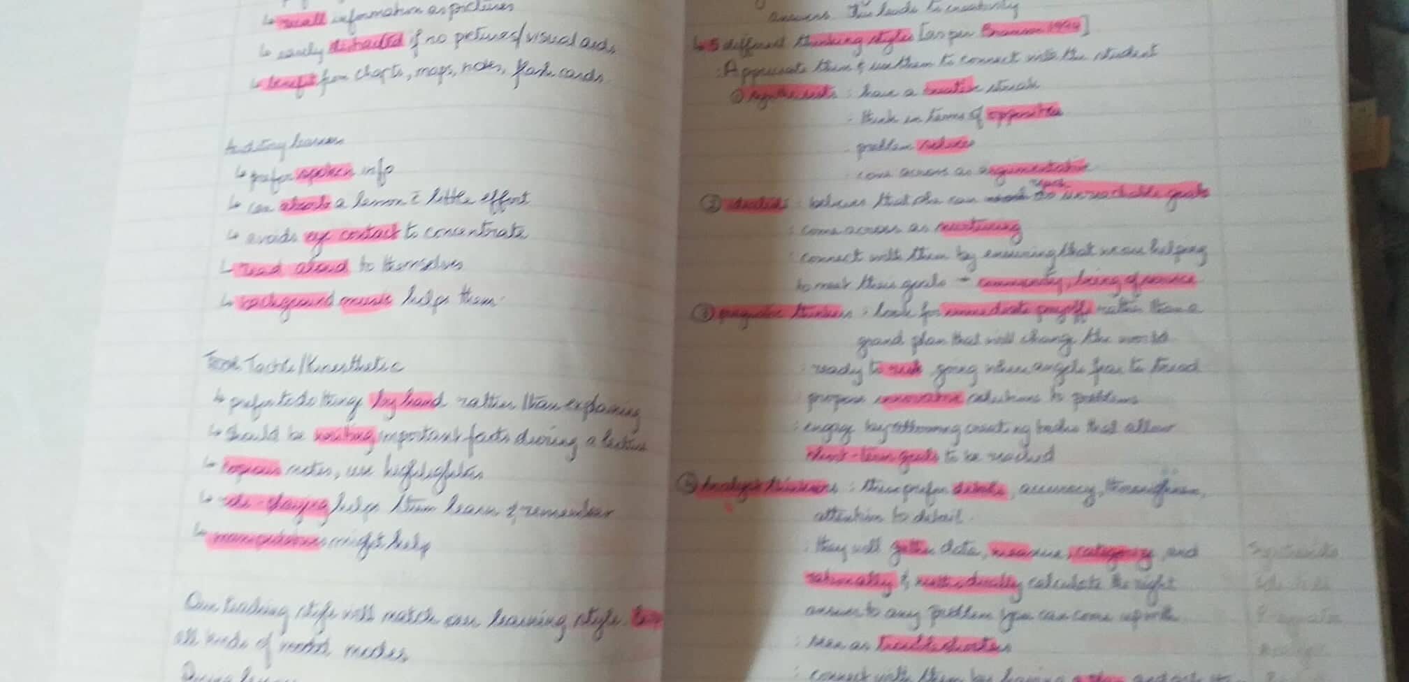 Taking & Making Notes – My Learning To Learn